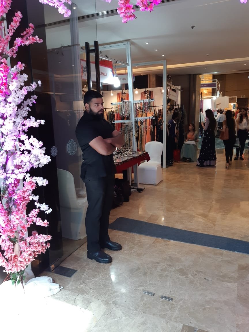 Bouncers for a public event in leela hotel Delhi – Bodyguard Hire India
